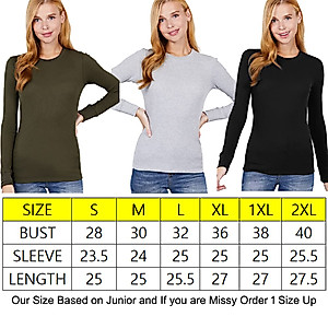 Women's Lightweight Long Sleeve V Neck Thermal Underwear Top Sweater Sweatshirt in White - S