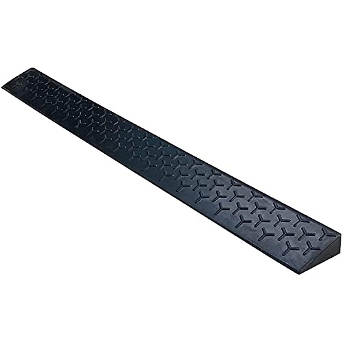 Threshold Ramp, Threshold Ramp Rubber, 1/2/3/4/5 cm Rise Wheelchairs Ramps for Home Garden Yard Sliding Glass Doors Steps, Indoor Outdoor Entry Transitions Slope (Size : 100x11x4.5(39.4x4.3x1.8))