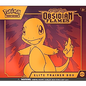 Pokemon Scarlet & Violet 3 Obsidian Flames Elite Trainer Box