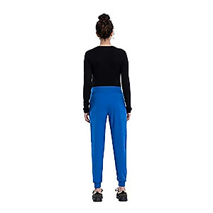 Cherokee iFlex Women's Mid Rise Jogger Scrub Pant, CKK071, Royal, 3XL