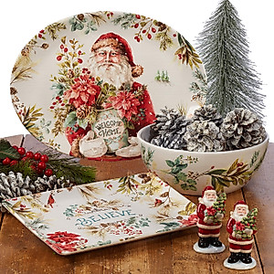 Certified International Christmas Story 22 oz. Ice Cream/Dessert Bowls, Set of 4