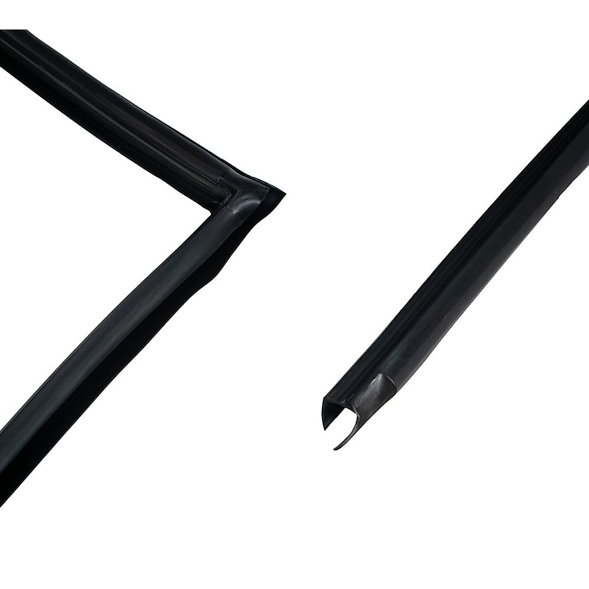 Mytee Products Shipping Container Door Gaskets - 2Pc Complete Door Seal Gasket Set - Container Rubber Door Sealer (3 - Sided Left Hand Side & 4 Sided 8 ft 6”) - Shipping Container Gasket