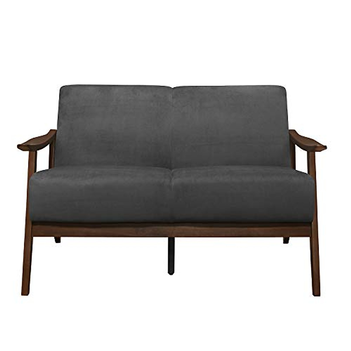 Lexicon Savry Living Room Loveseat, Dark Gray