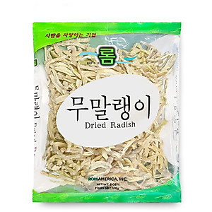 ROM AMERICA [ 6 oz ] Dried Radish Daikon Strips 무말랭이