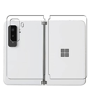 Vaxson 2-Pack Back Protector Film, compatible with Microsoft Surface Duo 2 TPU Guard Cover Skin Sticker [ Not Front Tempered Glass Screen Protectors ]