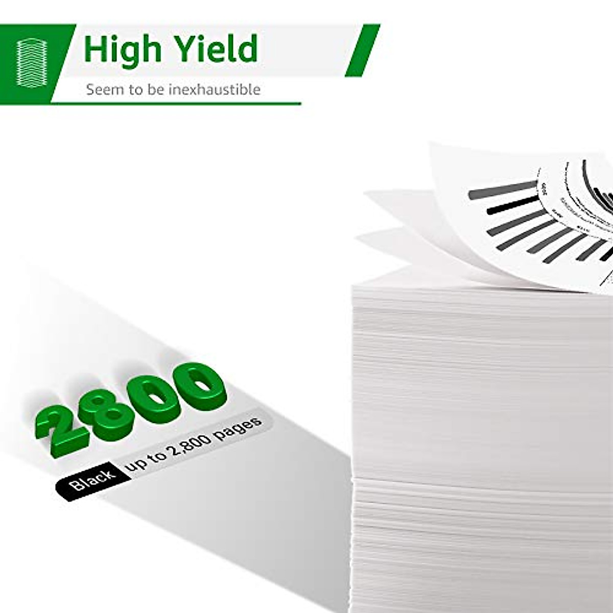 GREENSKY Compatible Toner Cartridge Replacement for HP 94A Toner Cartridge Black CF294X 94X CF294A for HP Laserjet Pro MFP M148dw MFP M148fdw M118dw M118 M148 M149 Laser Printer Ink (Black, 2 Pack)