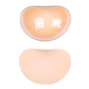 Bra Pads Inserts Lift Breast Inserts Breathable Push Up Sticky Silicone Bra Cups