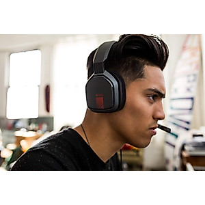 ASTRO Gaming A10 Gaming Headset - Black/Red - PC (Renewed)
