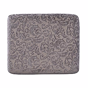 Linon Silver Harper Vanity Set, 32" W x 18" D x 46.75" H