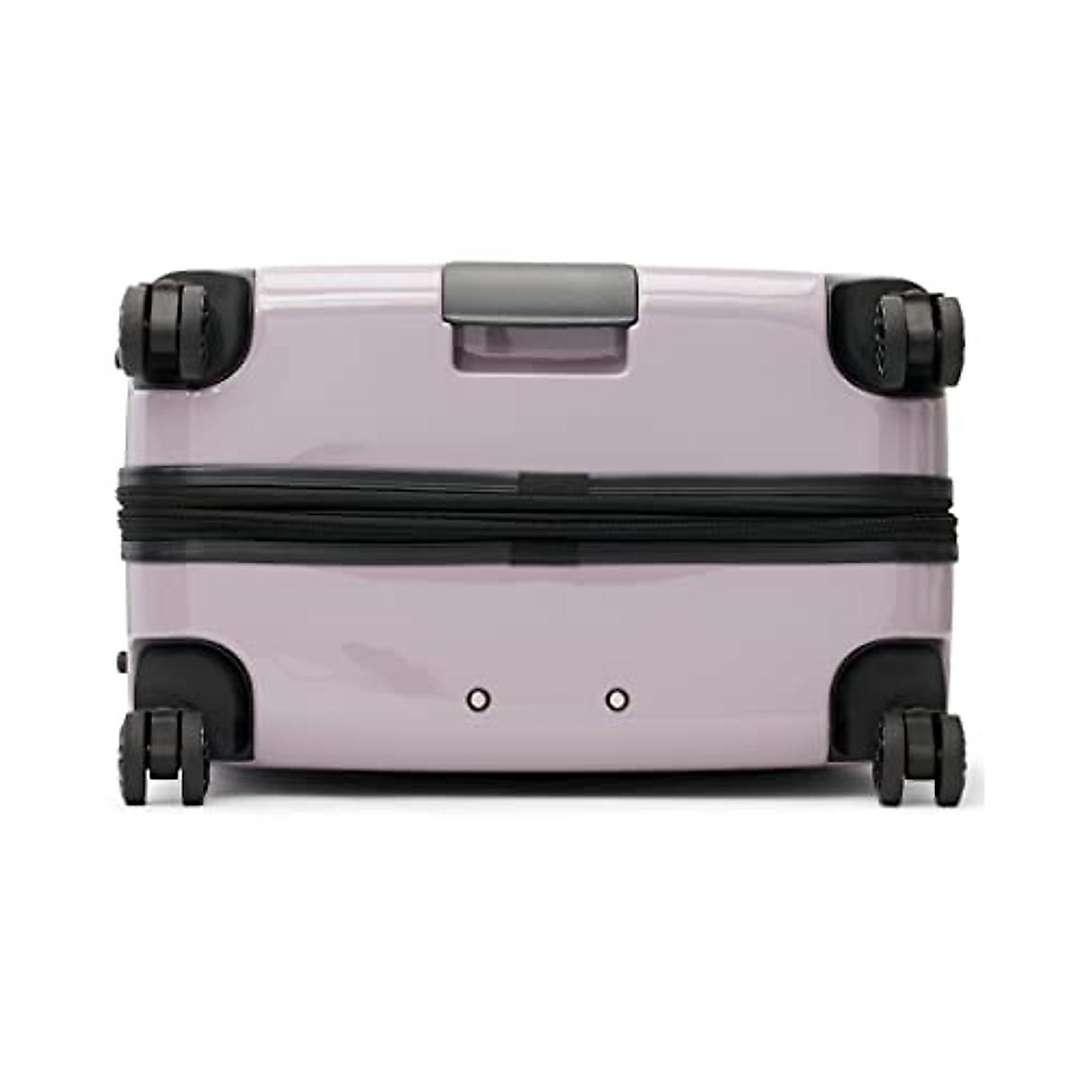 Karl Lagerfeld Paris Women's Suitcase Spinner Wheels Hardside, Lilac, One Size