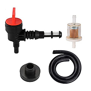 Hipa 192980GS Fuel Shut Off Valve Fuel Filter for 78299GS 80270GS Kohler 25 462 03-S Craftsman Snapper Troy-Bilt Portable Generator CH11 CH12.5 CH13 CH14 CH15 CH410 CH430 CH450 CH5 CH6 CV460