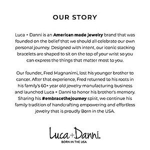 Luca + Danni Hummingbird Bangle Bracelet For Women - Silver Tone Regular Size Made in USA