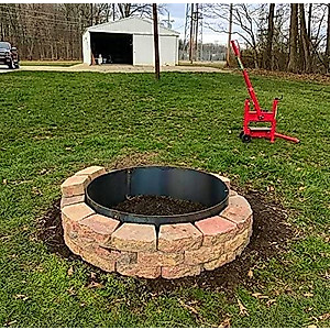 Higley Welding Steel Fire Pit Ring Liner 60" x 14"