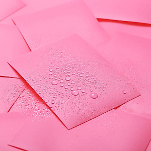 DeELF 500 ct TCG Standard Card Sleeves Bulk Deck Protector Standard Card Sleeves Cord for Collectible Gaming Cards (Pink Matte)