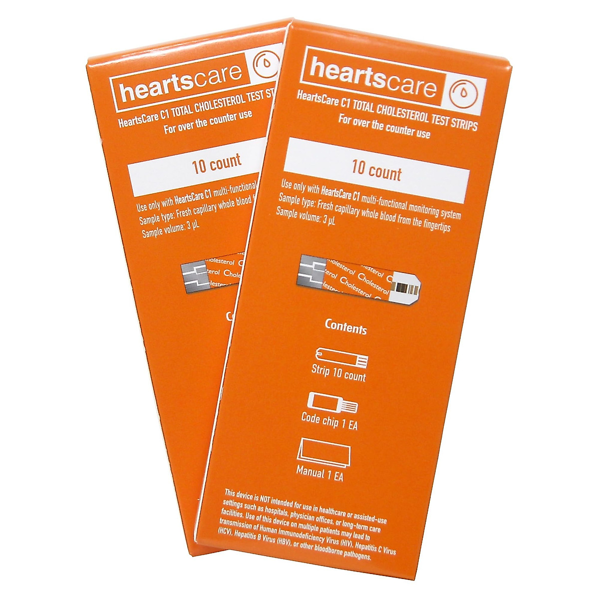 HeartsCare Total Cholesterol 20 Strips