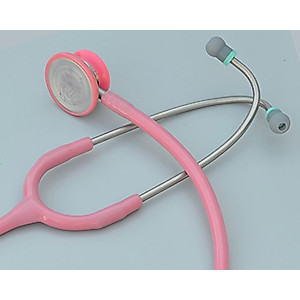 Standard Edition Dual Head Diagnostic Stethoscope by Kila Labs - Pink