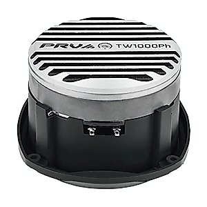 PRV AUDIO Bullet Tweeter TW1000Ph 200 Watts Program Power, Phenolic Diaphragm, 8 Ohm Super Tweeter, 100 Watts RMS, 1.83 in VC, 106dB Pro Audio High Frequency Driver (Single)
