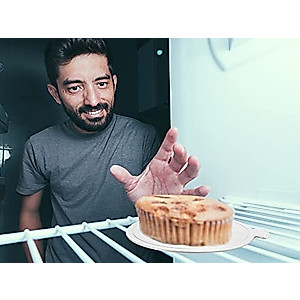 100 Pcs 3 Inch Mini Cake Boards Mousse Cupcake Base, 8cm