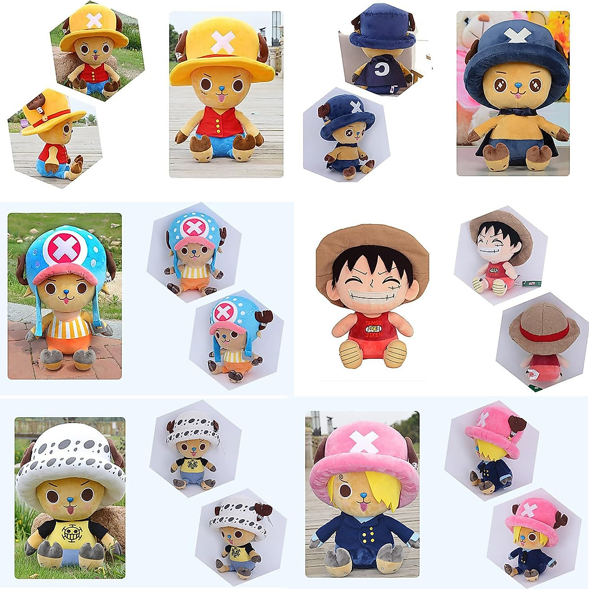 Stuffed Anime Plush Doll for Anime Cartoon Fans Anime Plush Toy Collectibles Stuffed Soft Plush Doll