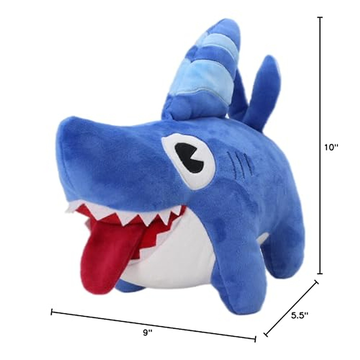10inch Shark Dog Plush Toy Cute Shark Stuffed Animal Doll Children Cuddling Plushies Shark Puppy Doll