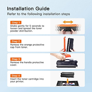 E-Z Ink (TM Compatible Toner Cartridge Replacement for Brother TN-433 TN433 TN433bk TN431 Compatible with HL-L8260CDW HL-L8360CDW MFC-L8610CDW MFC-L8900CDW (Black, Cyan, Magenta, Yellow, 4 Pack)