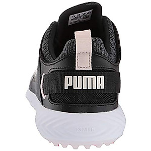 Puma Golf Women's Ignite Blaze Pro Golf Shoe, Puma Black-Rosewater, 8.5 M US