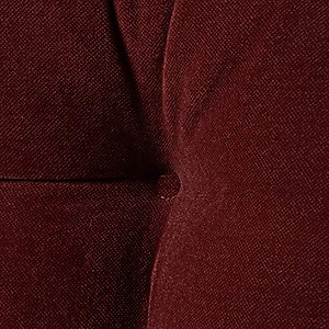 Greendale Home Fashions Jumbo Rocking Chair Cushion Set Hyatt Fabric, Burgundy