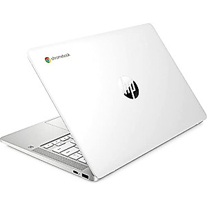 HP Chromebook 14a-na0017ds, Intel Celeron N4120 , 4 GB LPDDR4 RAM, 128 GB eMMC, 14" HD Touchscreen Display, Chrome OS (Renewed)