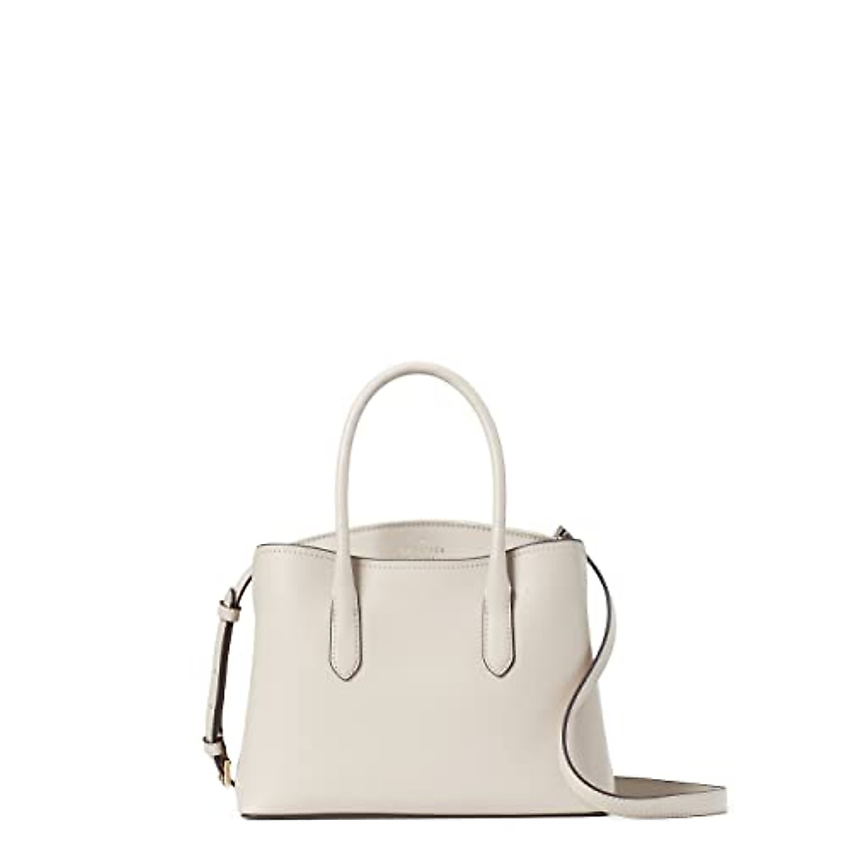 Kate Spade Rory Saffiano Leather Medium Satchel Crossbody Bag Purse Handbag (TUSK)