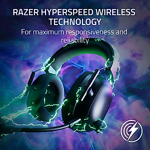 Razer BlackShark V2 Pro Wireless Gaming Headset 2023 Edition: Detachable Mic - Pro-Tuned FPS Profiles - 50mm Drivers - Noise-Isolating Earcups w/Ultra-Soft Memory Foam - 70 Hr Battery Life - White