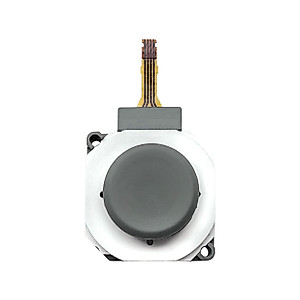 Partsatoz Pack of 2 3D Analog Joystick Button Control Thumb Stick with Thumbstick Circle Pad Cover Cap Replacement for Nintendo New 3DS New 2DS New 3DS XL LL (NOT for 2DS 3DS 3DS XL LL)