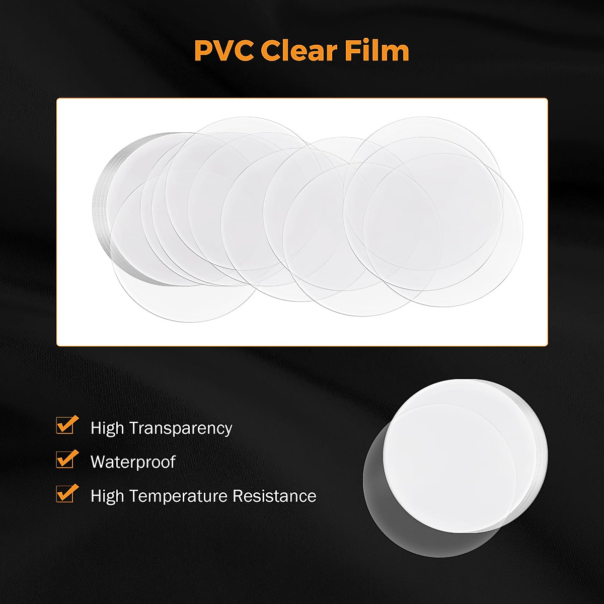 BEAMNOVA 50 Sets of Metal Button Supplies for 32mm 1.26 in (1-1/4 inch) Button Maker Double-Sided Keychain Parts for Button Making Machine Round Badge Crafts Press Maker Supplies