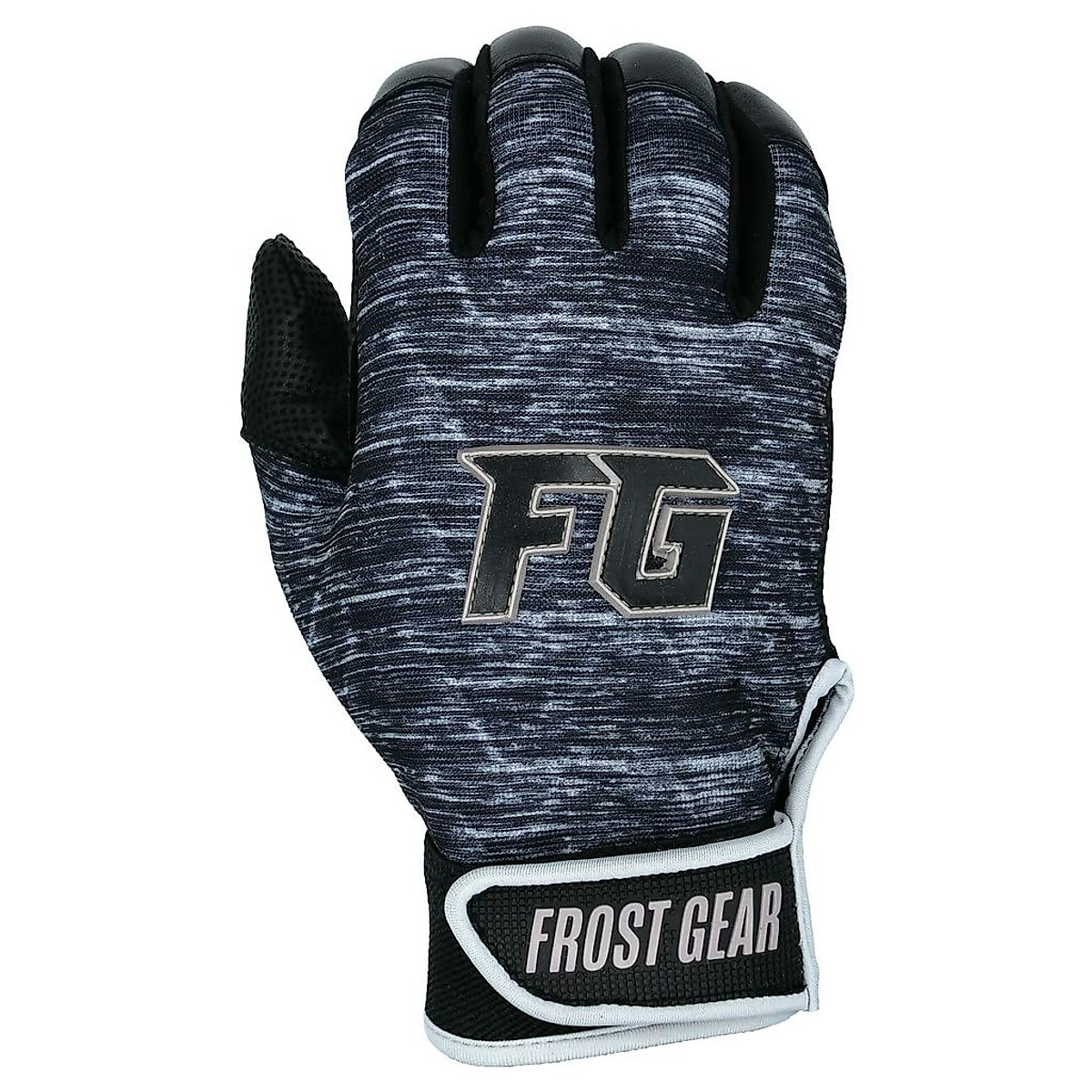 MaxBP Frost Gear Cold Weather Polar-Flex Batting Gloves, AL, Black