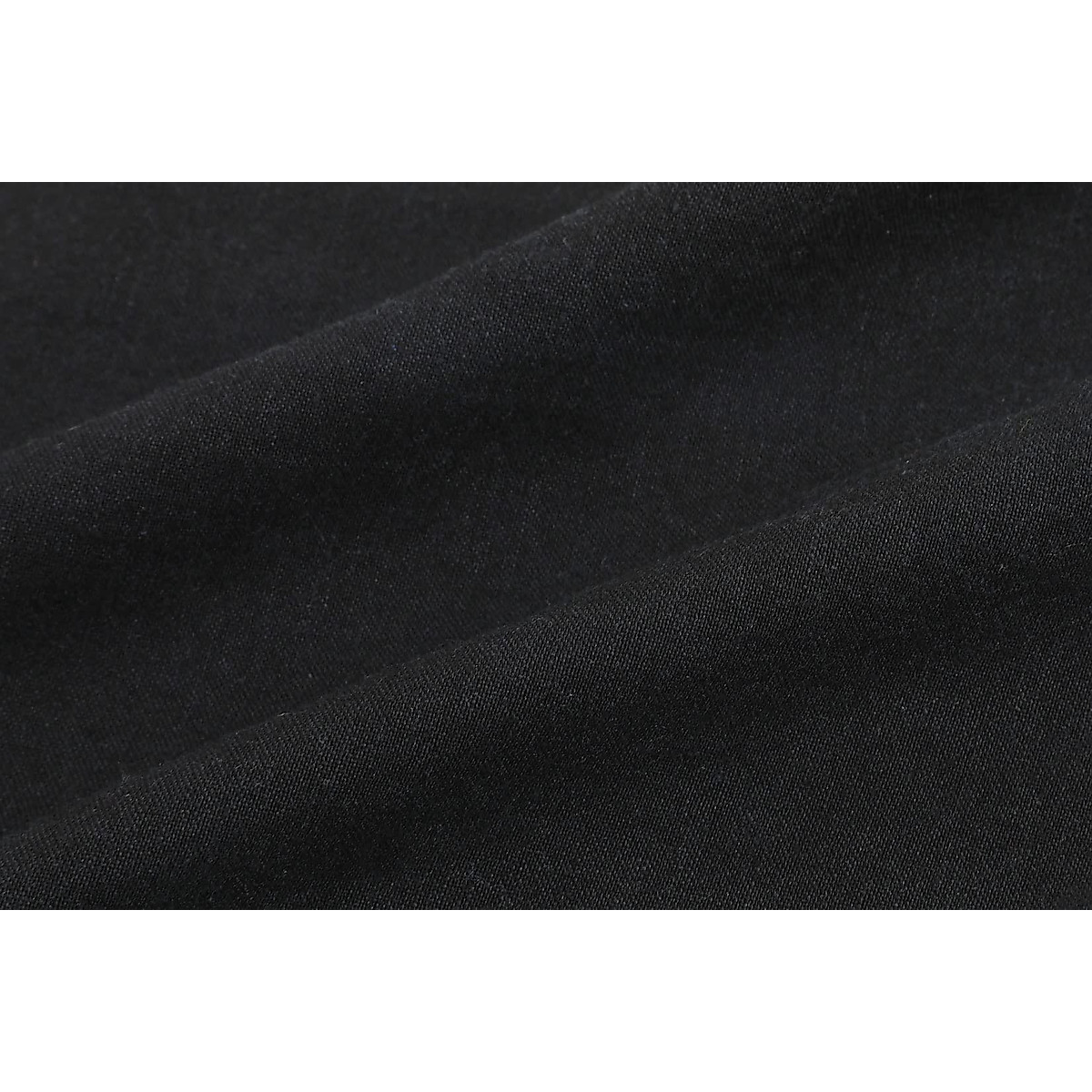 loveimgs Women's Casual Wide Leg Elastic Waist Loose Lightweight Summer Linen Beach Pants Drawstring (Black, XL)