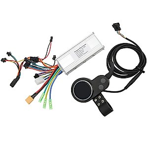 SPYMINNPOO Ebike Brushless Controller Kit,36V 48V 500W Controller with LCD Display Electric Bike Scooter Motor Parts Accessories