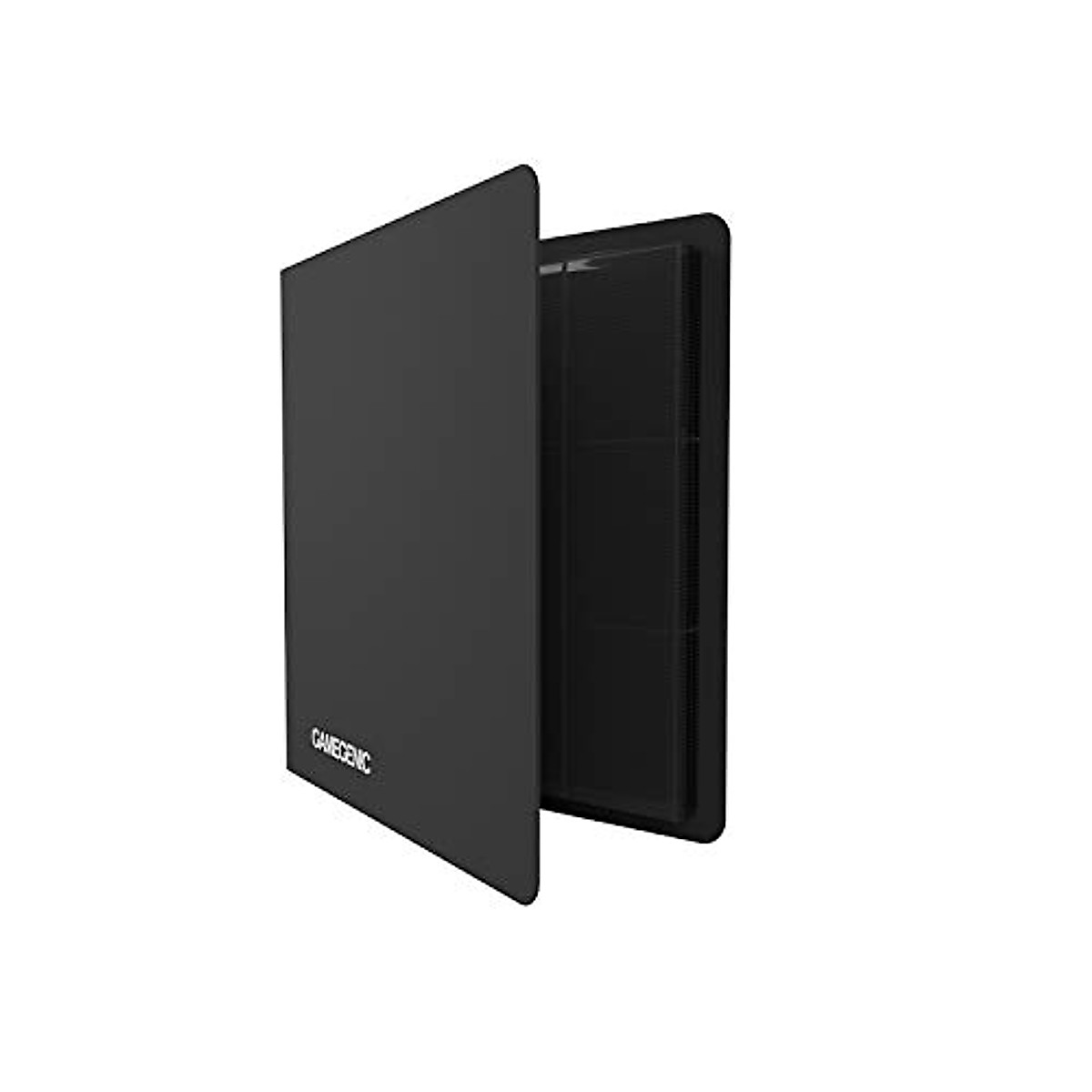 Gamegenic Casual Album 24-Pocket, Black, 480 Card Capacity, Polypropylene Material