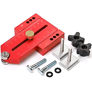 Fasmov Thin Rip Jig Table Saw Jig Guide for Making Repetitive Narrow Thin Strip Cuts Woodworking Tools Fast Thin Ripping Guide for Table Saw Band Saw Router Table, Extended Version