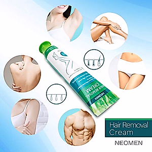 Neomen Hair Removal Cream - Premium Depilatory Cream - Skin Friendly Painless Flawless Hair Remover Cream For Women and Men