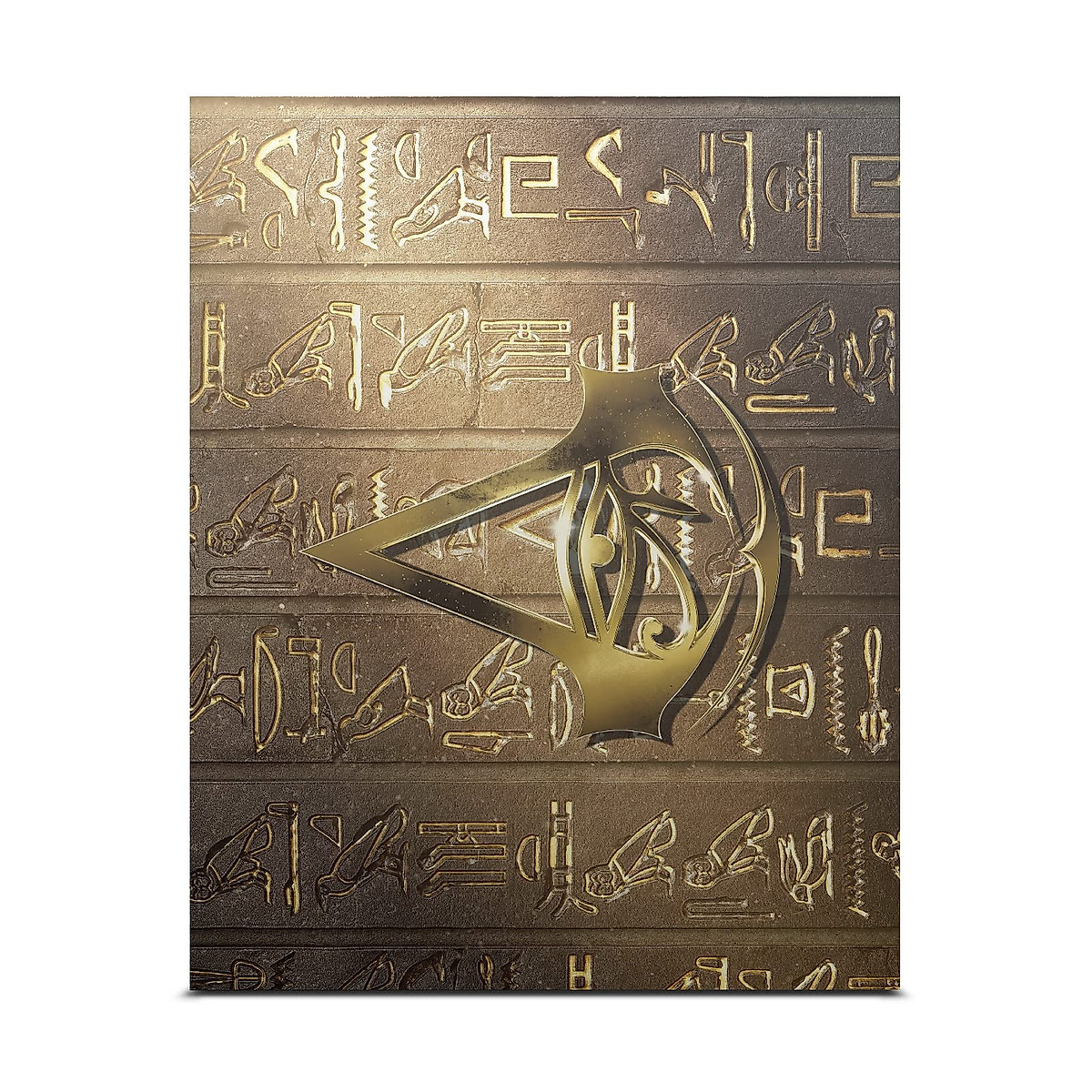 Head Case Designs Officially Licensed Assassin's Creed Logo 3D Heiroglyphics Origins Graphics Vinyl Sticker Gaming Skin Decal Cover Compatible With Xbox One X Console