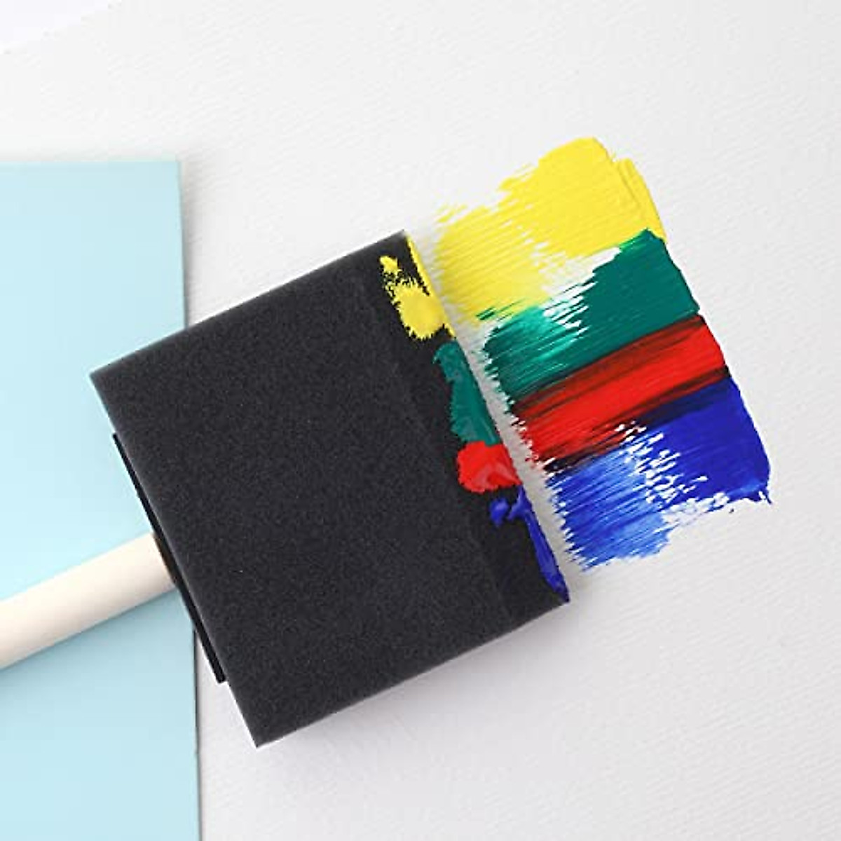 Bates- Foam Paint Brushes, 3 Inch, 12 pcs, Foam Brush, Sponge Brush, Sponge Brushes for Painting, Sponge Paint Brush, Foam Brushes for Staining, Paint Sponges, Sponge Paint Brushes for Painting.