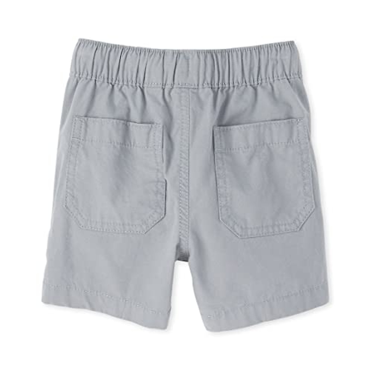 The Children's Place Baby Boys And Toddler Boys Pull on Jogger Shorts,Fin Gray Single,4T