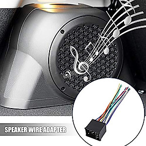 X AUTOHAUX 70-8590 Car Stereo CD Player Wiring Harness Wire Radio Adapter for BMW 3 Series 1992-1998