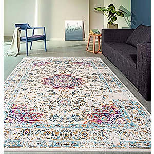 Rugshop Traditional Persian Area Rug 7'10" x 10' Pink