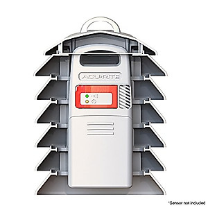 AcuRite 06054M Temperature and Humidity Solar Radiation Shield , White
