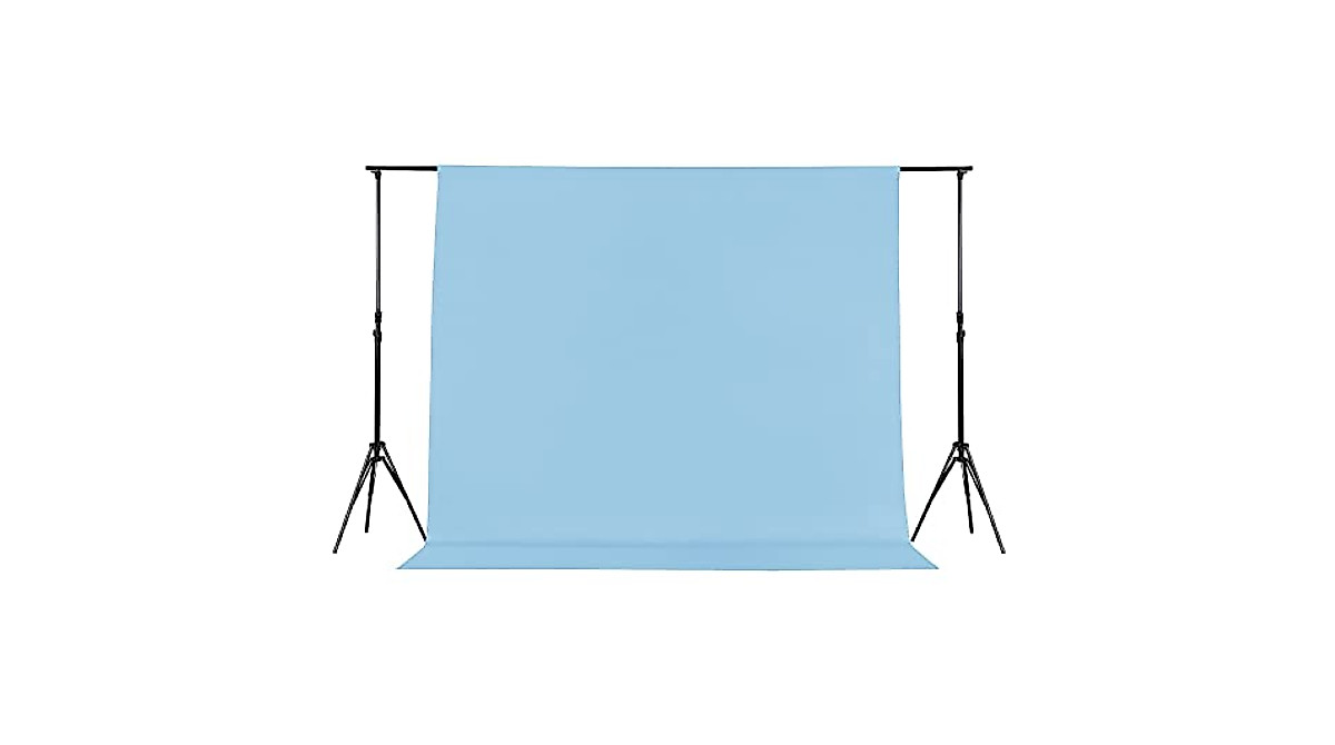 Joccun 8x10 FT Light Blue Backdrop for Photography | Professional ...