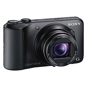 Sony Cyber-shot DSC-H90 16.1 MP Digital Camera with 16x Optical Zoom and 3.0-inch LCD (Black) (2012 Model)