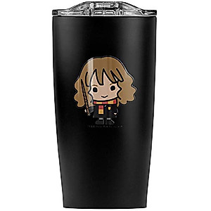 HARRY POTTER/CUTE CHIBI HERMIONE CHARACTER - Stainless Steel Tumbler 20 oz Coffee Travel Mug/Cup, Vacuum Insulated & Double Wall with Leakproof Sliding Lid | Great for Hot Drinks and Cold Beverages