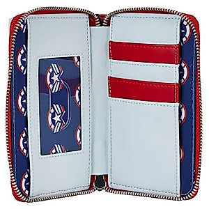 Loungefly Marvel Falcon Captain America Cosplay Zip-Around Wallet Captain America One Size