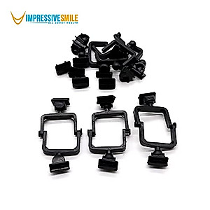 Dental Lab Crown and Bridge Disposable Plastic Articulators 100 Pack