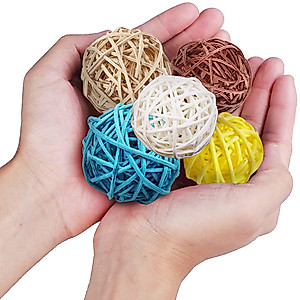 Orbs Vase Fillers for Independence Memorial Day Home Garden Party Decor(2 Inch) Automotive Spark Plugs_AB